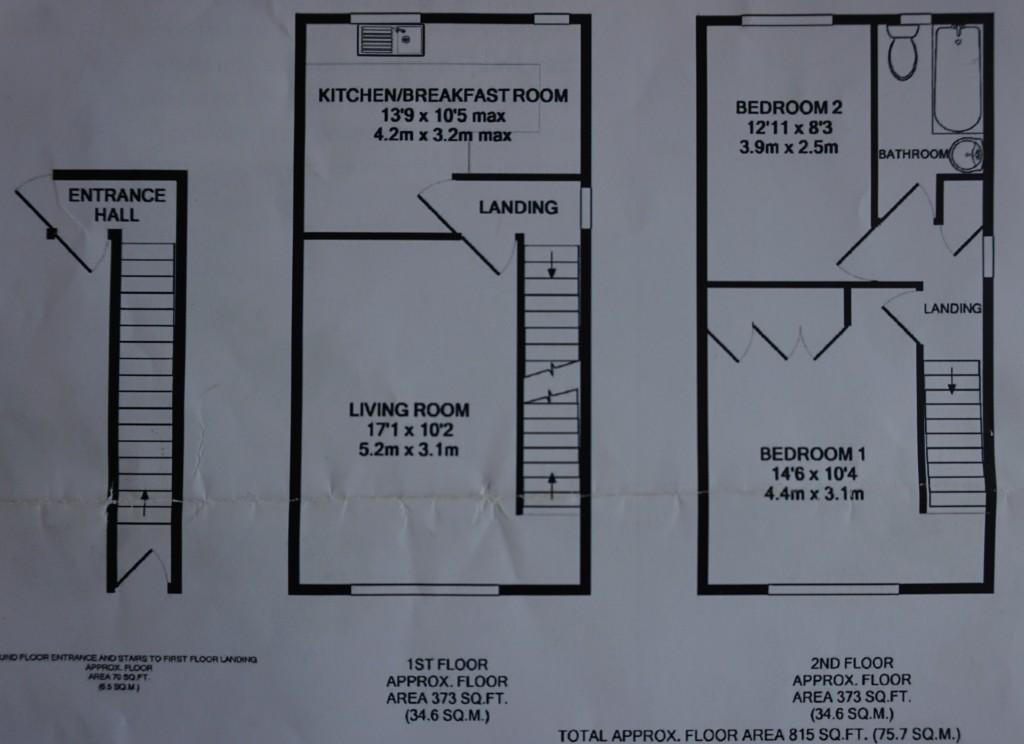 Spacious Two Bedroom Split Level Flat in Northolt - The Online Letting ...